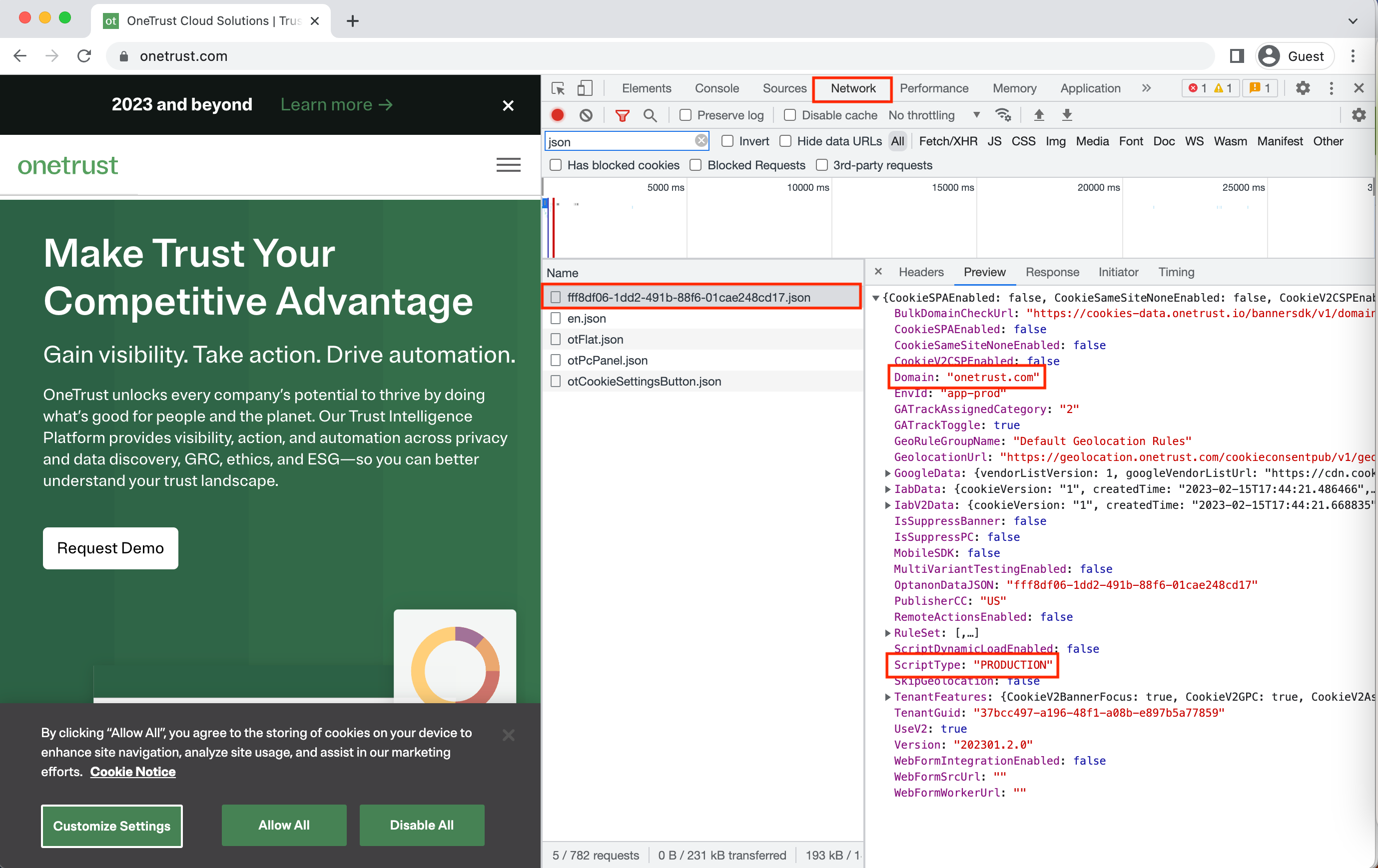 OneTrust Cookies | MyOneTrust